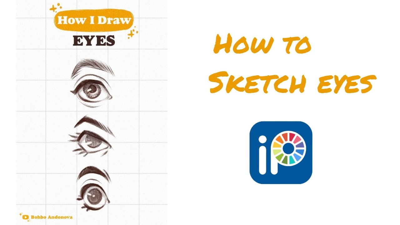 How To Draw Eyes Ibispaint Youtube