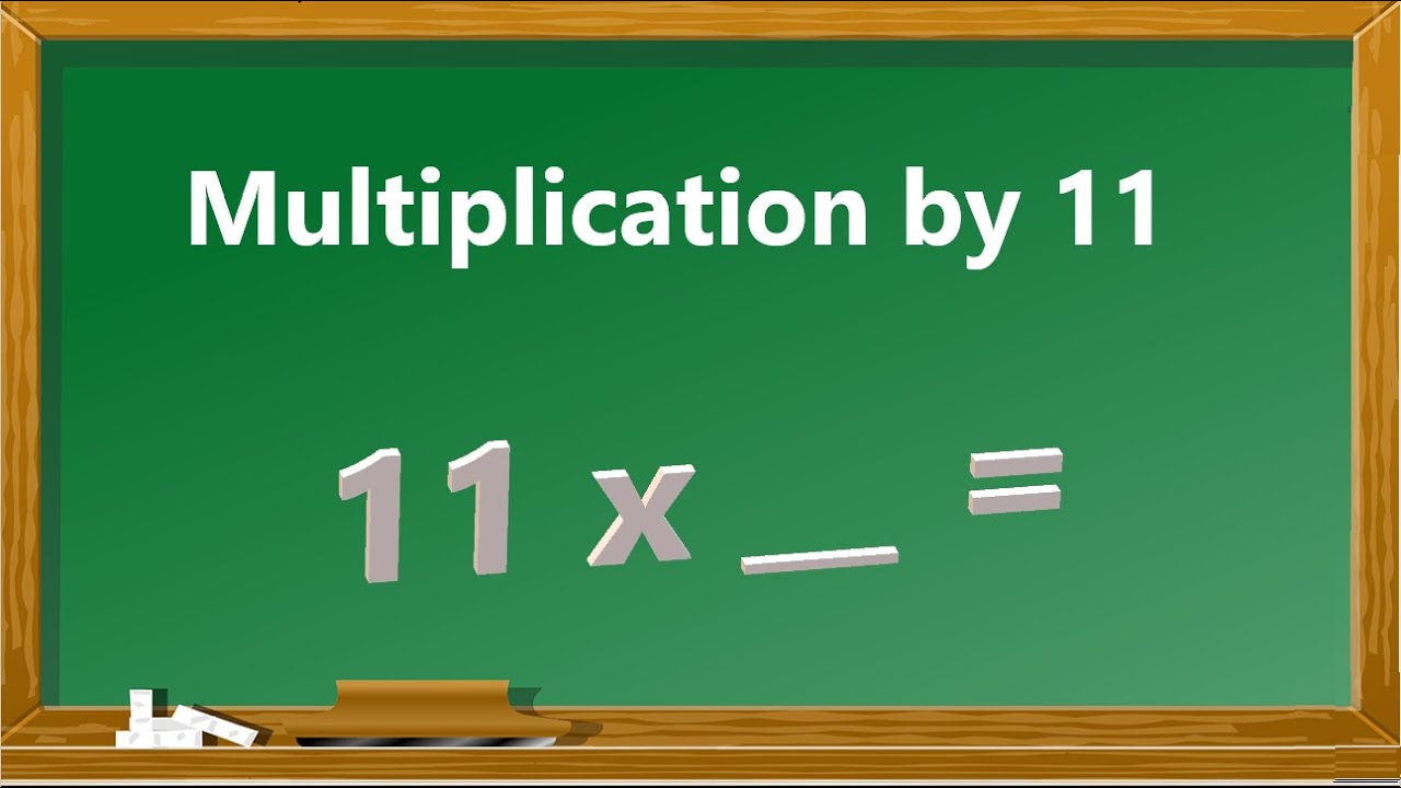 Multiplication By 11 Youtube