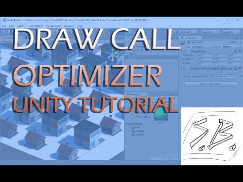 Draw Call Optimization Tutorial Unity 3d Part 1 2 Youtube