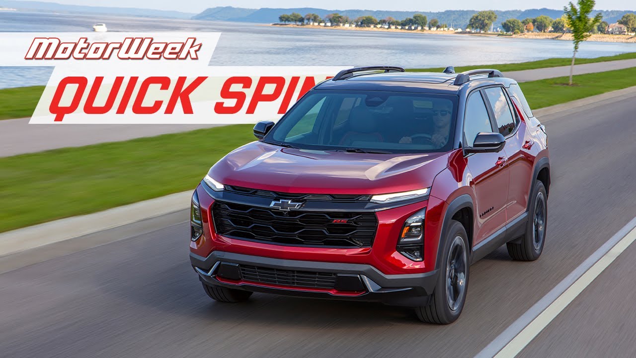 Quick Spin Motorweek Test Drives The 2025 Chevrolet Equinox Video
