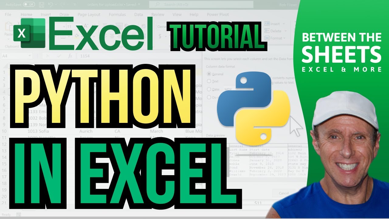 Using Python Inside Excel Youtube