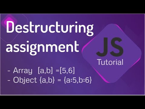 Destructuring Assignment In Es6 Javascript Js Destructuring Array