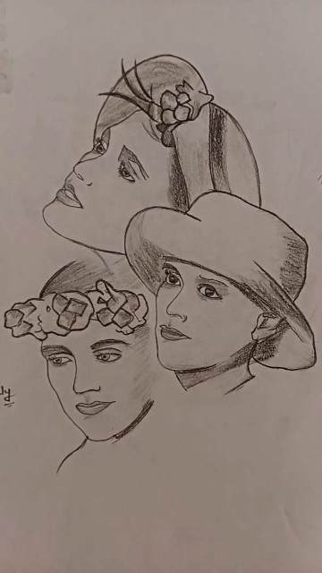 Women S Pencil Drawing Youtube Youtubeshorts Shorts Art Drawing