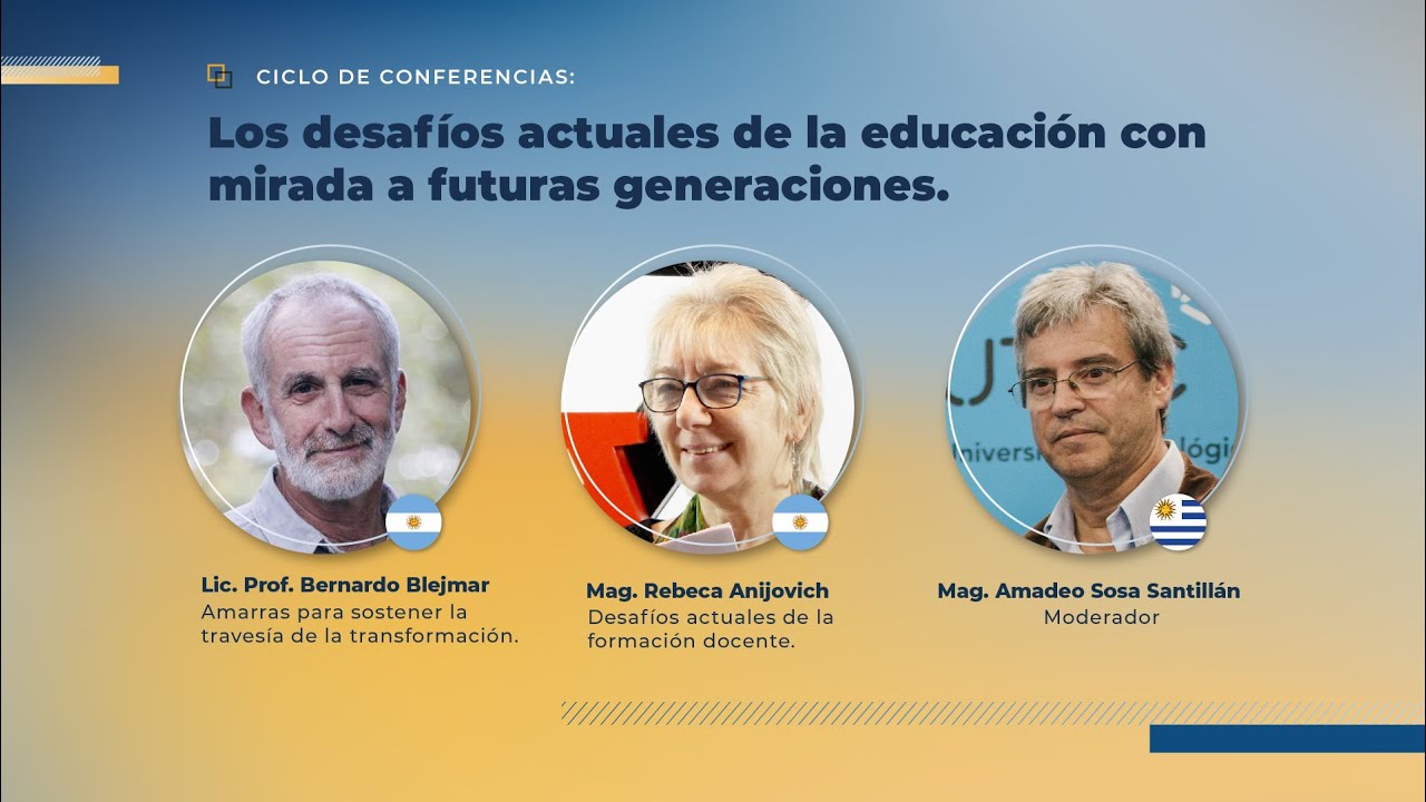 Conferencia Con Rebeca Anijovich Y Bernardo Blejmar Youtube