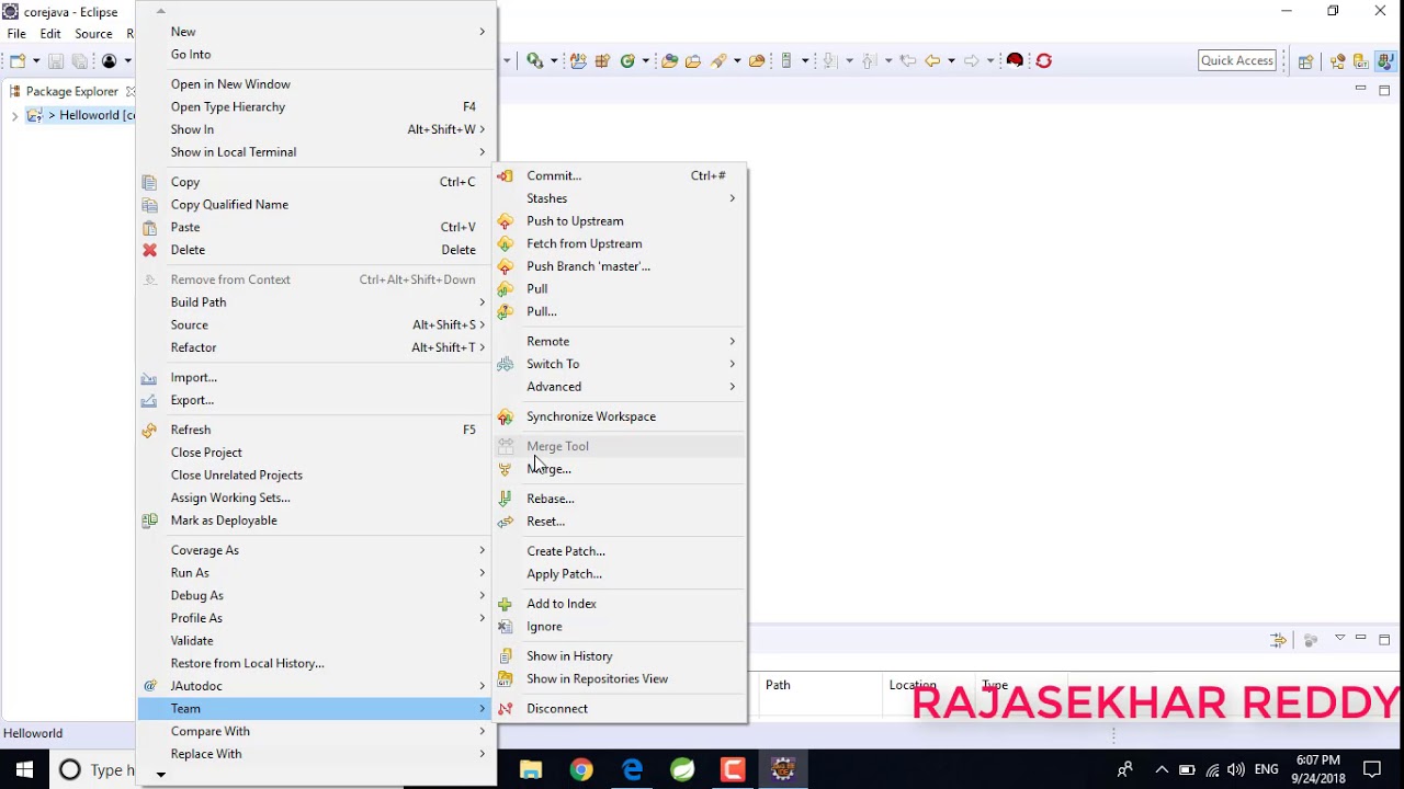 How To Add Eclipse Project To Github How To Commit Push Pull From