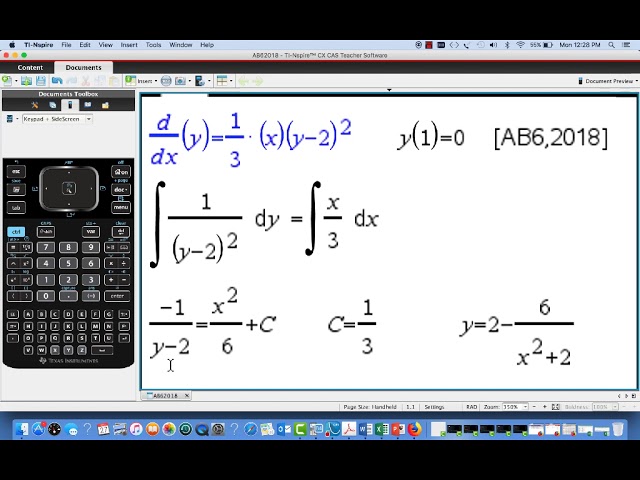 Ordinary Differential Equations Calculator Math 261 Differential