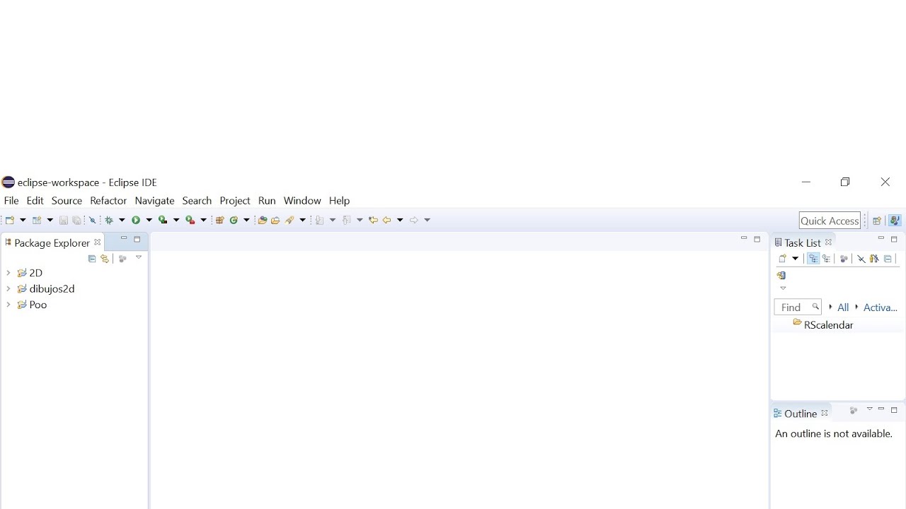 Dibujo Java 2d Ide Eclipse Youtube