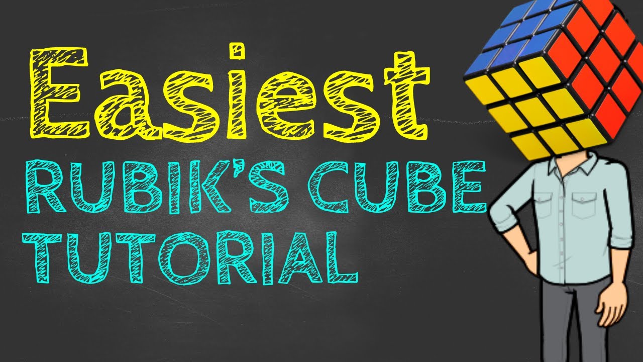 The Easiest Rubik S Cube Tutorial Youtube