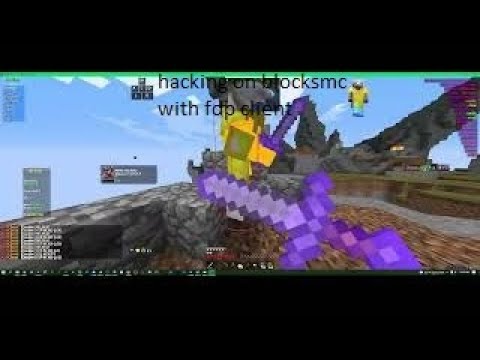 Destroying Blocksmc With Fdp Client Part 2 Youtube