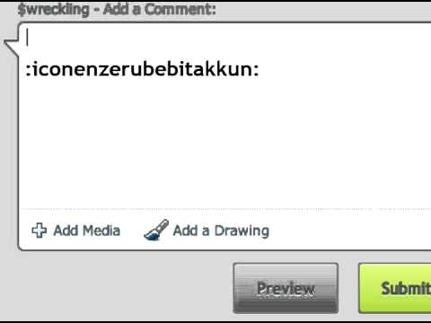 How To Comment With Icons On Deviantart Youtube