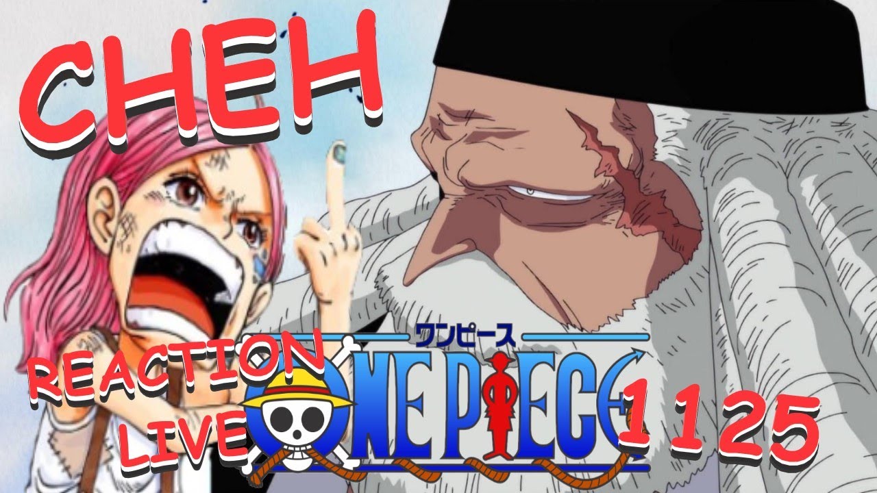 Réaction Live Du Chapitre 1125 De One Piece Youtube