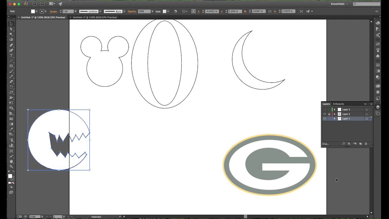 Shapebuilder Basics Youtube