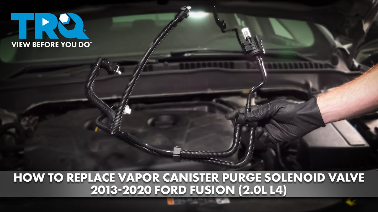 How To Replace Vapor Canister Purge Solenoid Valve 2013 2020 Ford
