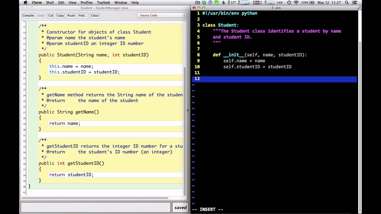 Classes In Python Youtube