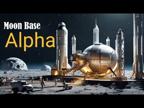 Moonbase Alpha How Spacex Will Build Alpha Moon Base Youtube