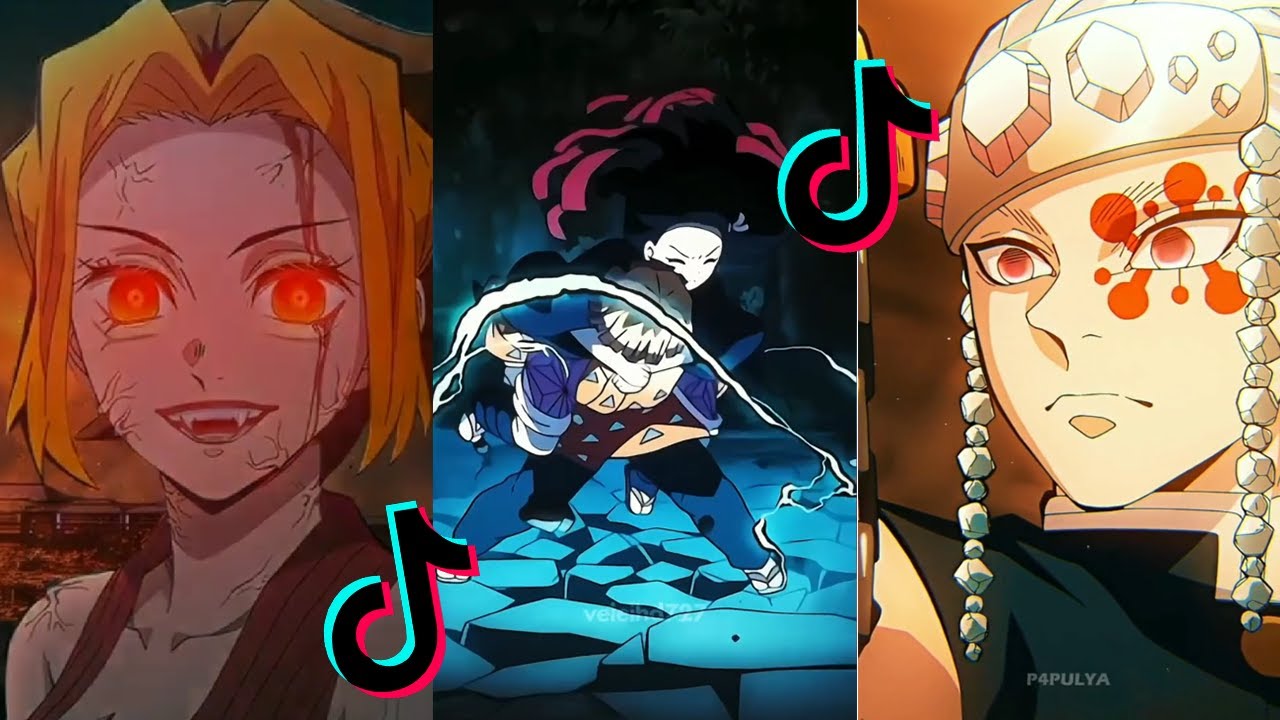 Demon Slayer Tiktok Edit Compilation Kimetsu No Yaiba Youtube