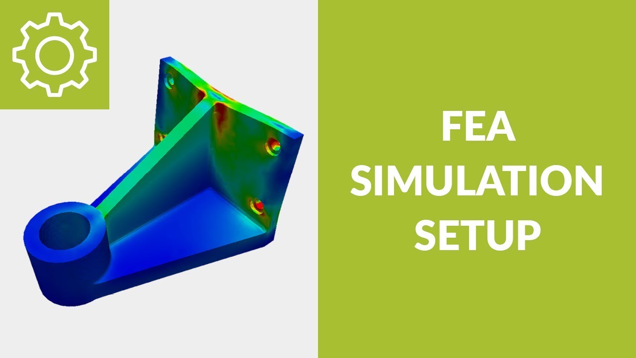 Fea Simulation Setup In Simscale Youtube