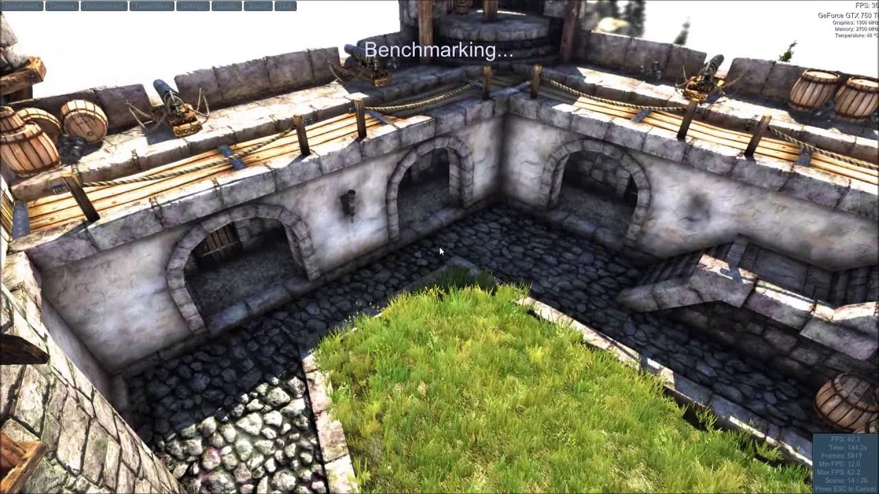 Unigine Heaven Benchmark 4 0 Youtube