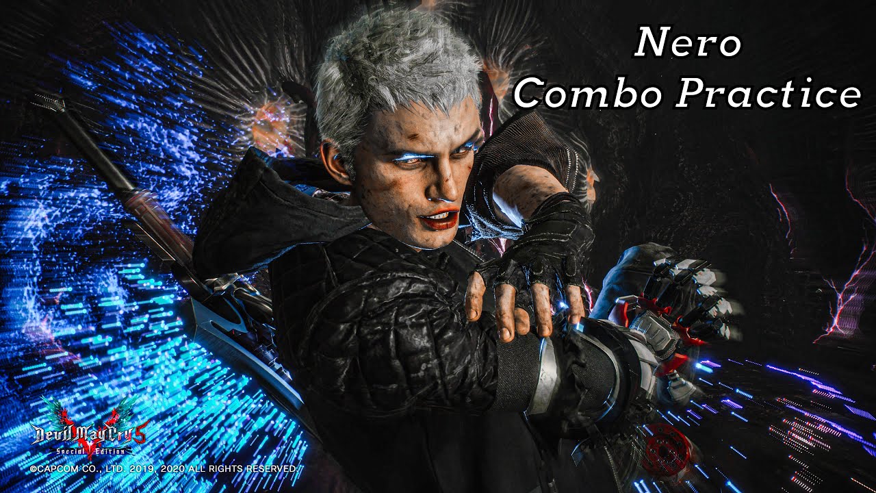 Devil May Cry 5 Combo Practice Youtube