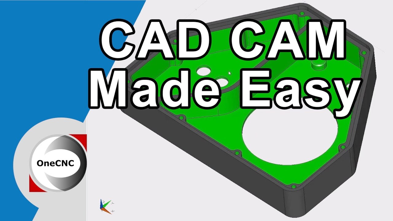 Cad Cam Made Easy 3d Pdf M12 Youtube