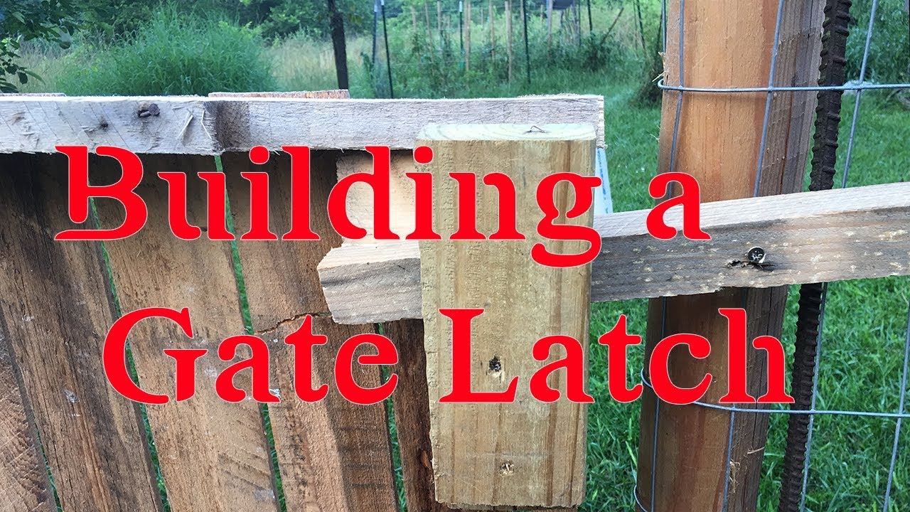 Double Gate Latch Diy
