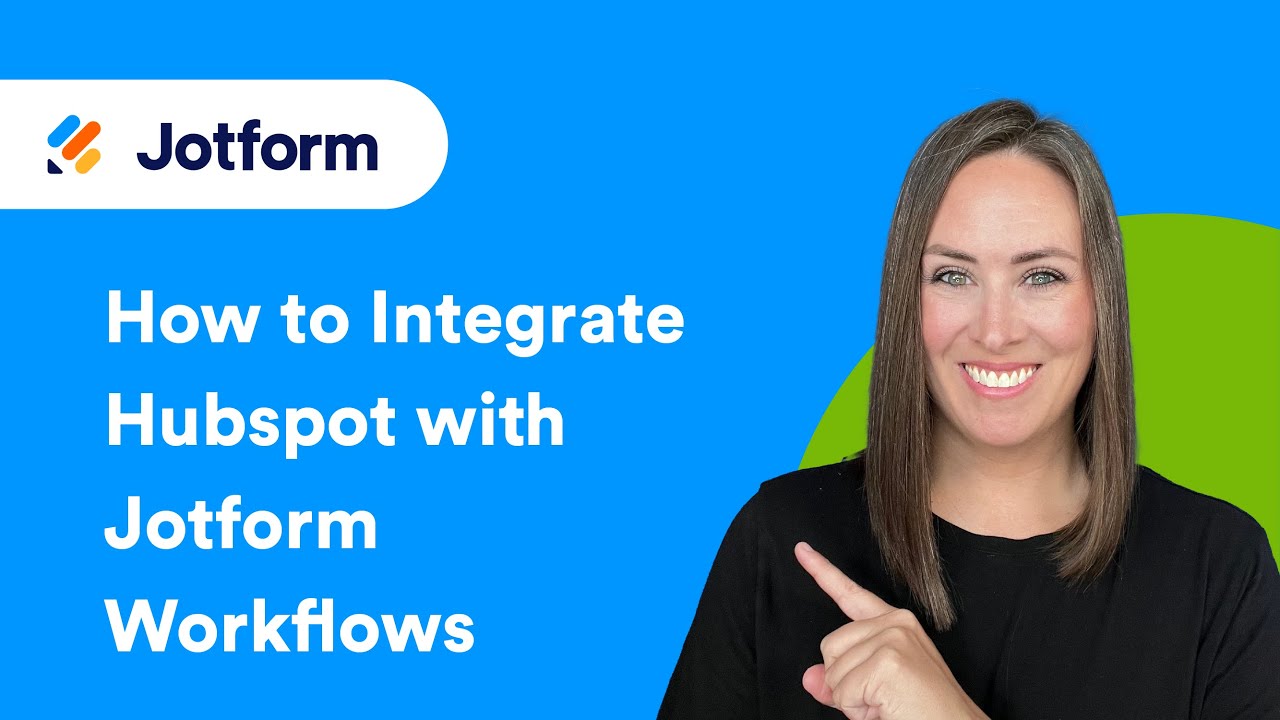 How To Integrate Hubspot With Jotform Workflows Youtube