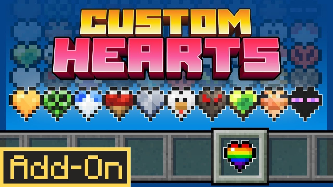 Custom Hearts 1 0 Add On Minecraft Marketplace Showcase Youtube