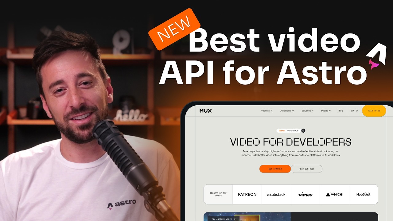How To Use Video In An Astro Site Youtube