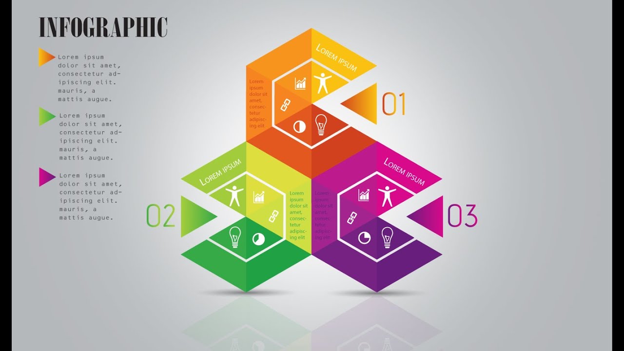 Illustrator Cc Tutorial Graphic Design Vector Infographic 03 Youtube