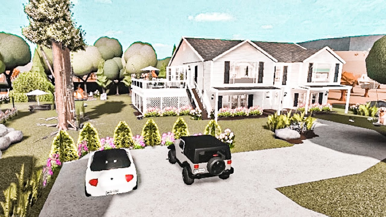 Bloxburg Roleplay House Realistic Youtube