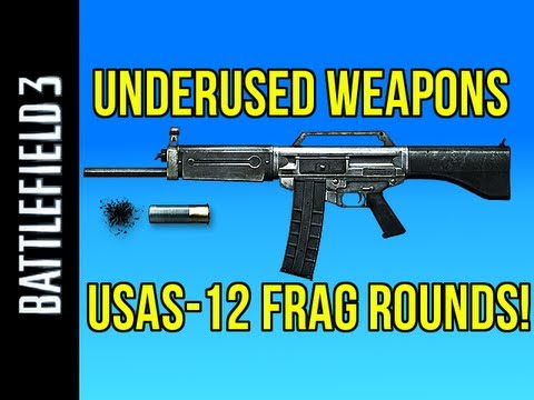 Underused Weapons Usas 12 Frag Rounds Youtube