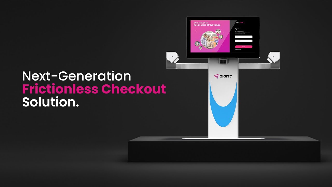 Digit7 Digitkart Frictionless Checkout Solution For Retail Youtube