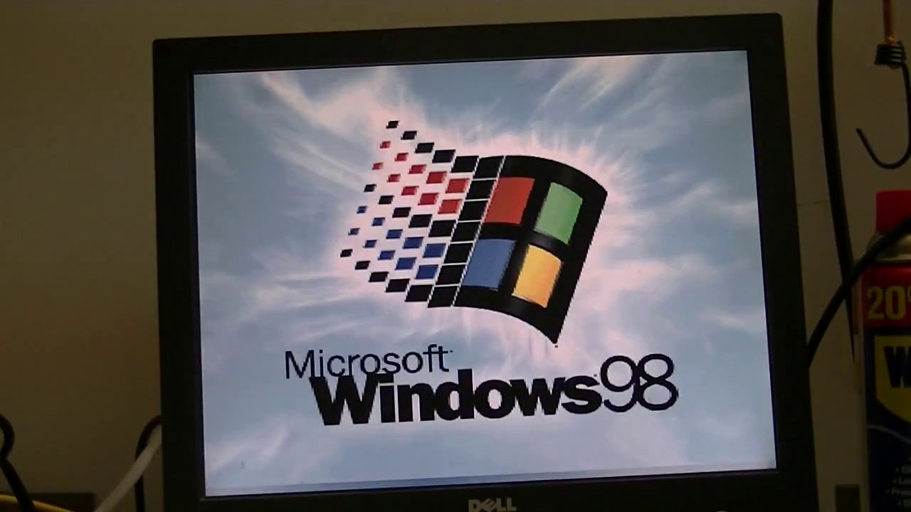 How To Install Windows 98 On A Dell Dimension 2350 Youtube