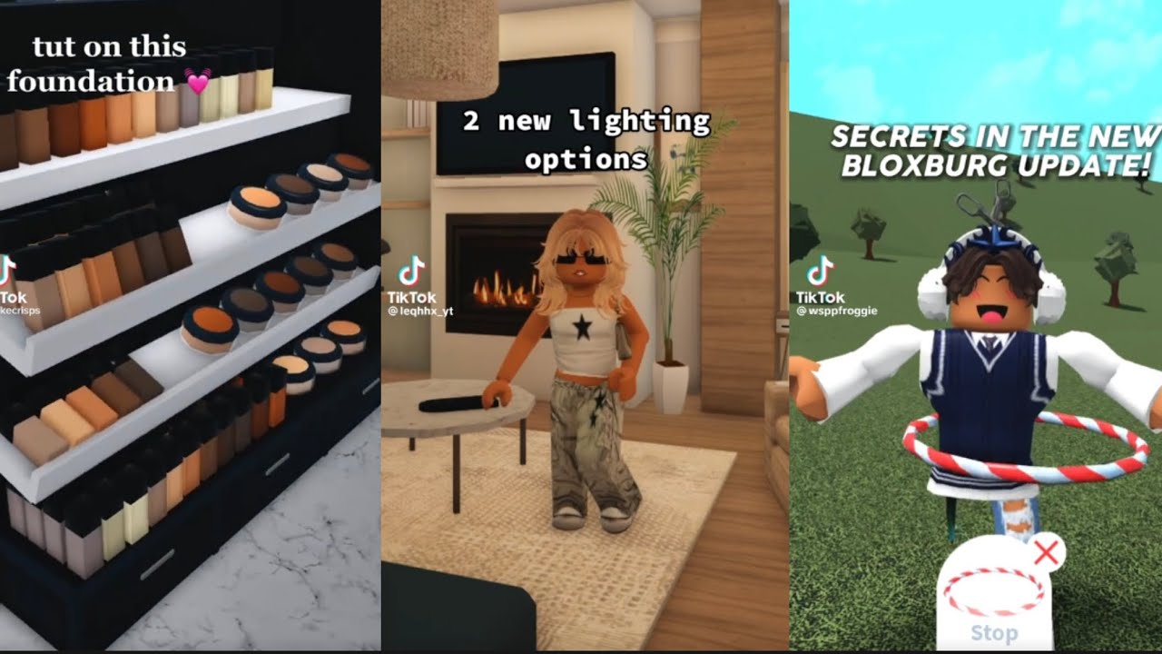 Bloxburg Tiktok Compilation Pt 1 Youtube