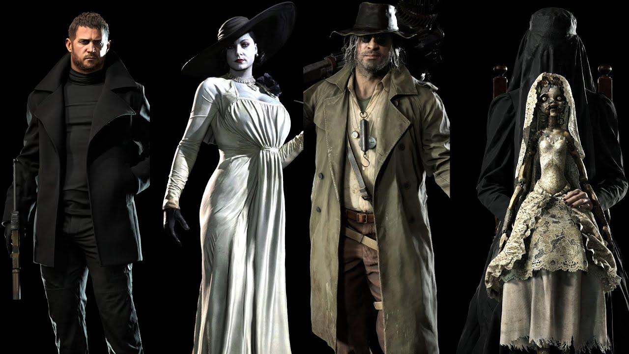 Resident Evil 8 Village All Characters Models Unlocked Showcase