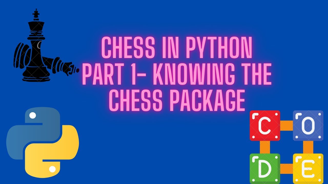 Chess In Python Part 1 Knowing The Chess Package Youtube