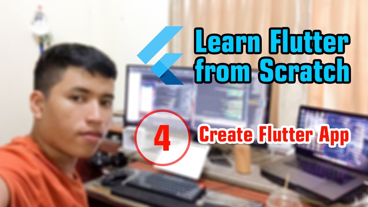 4 Create Flutter App Learn Flutter From Scratch Youtube