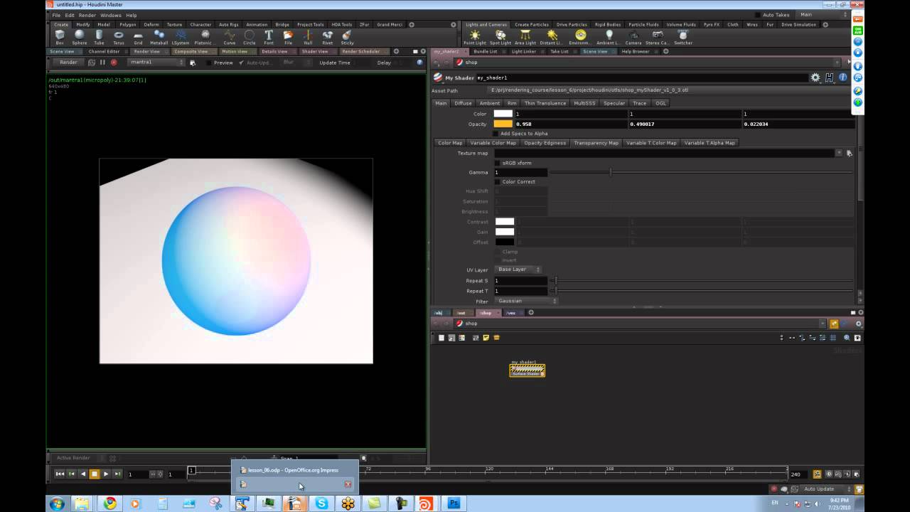Advanced Mantra Rendering Part 06 Youtube