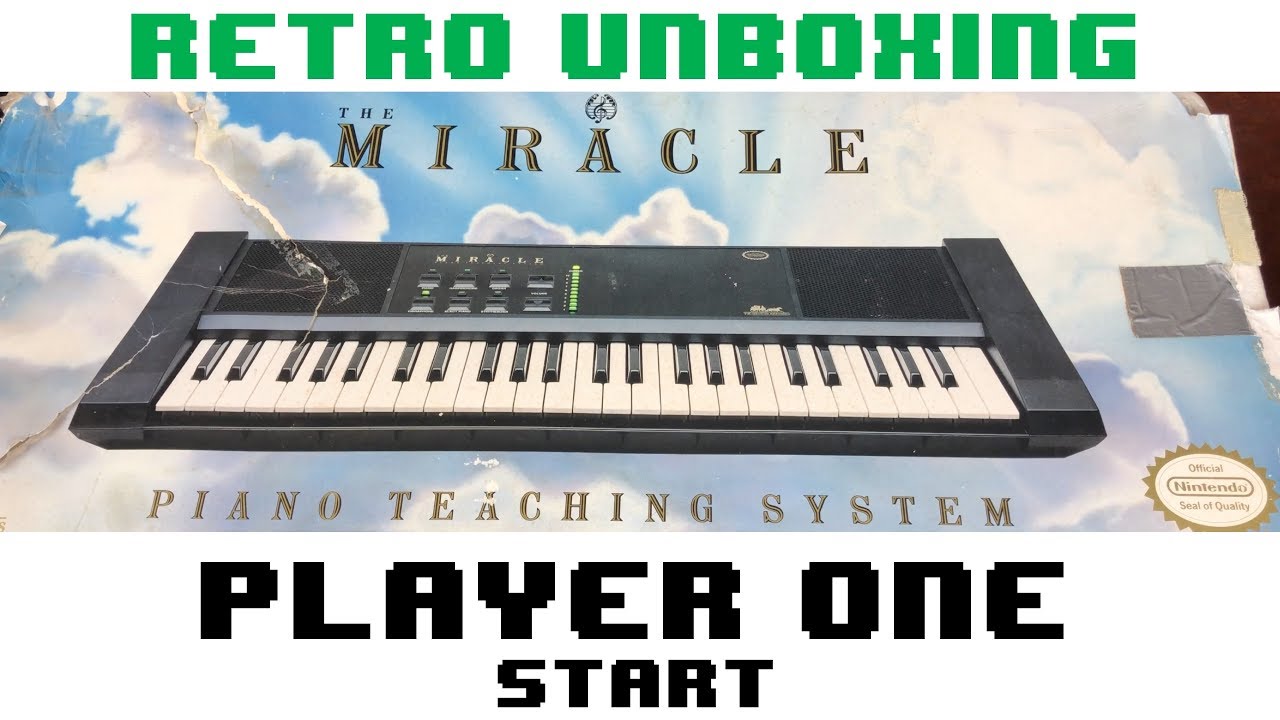 Nes Miracle Piano Retro Unboxing Player One Start Youtube