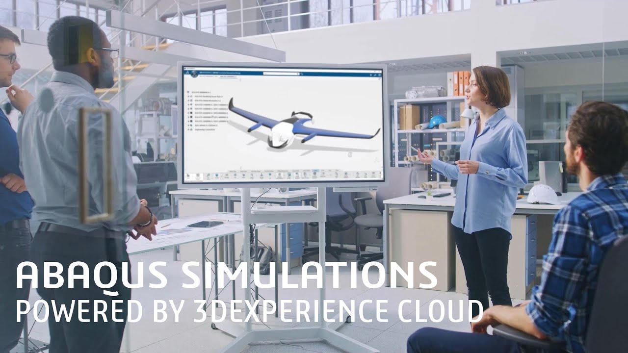 Abaqus Simulations Powered By 3dexperience Cloud Youtube