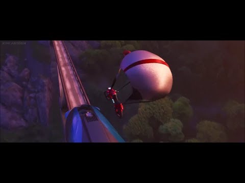 The Incredibles 2 Elastigirl Transforms Into Parachute 1 Youtube