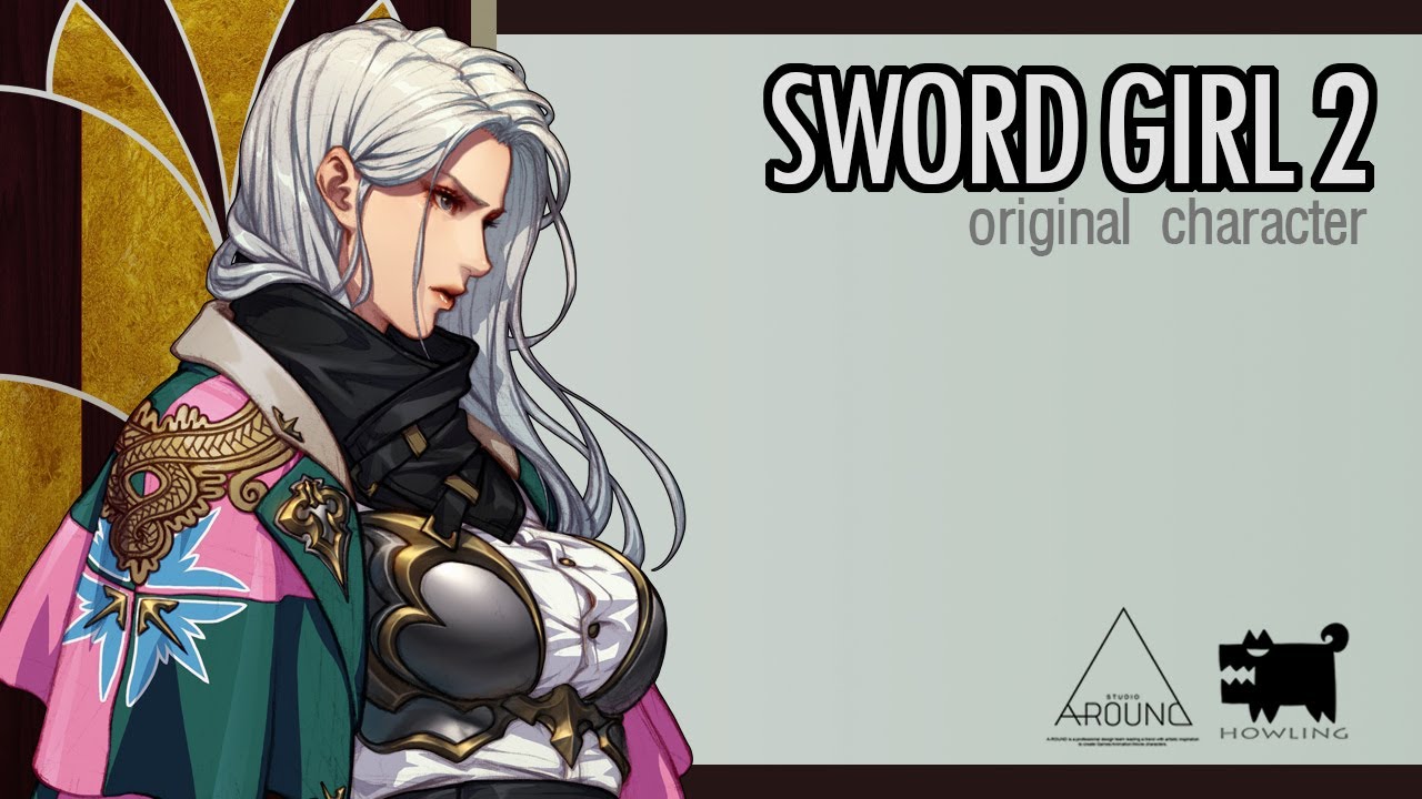 Howling Sword Girl2 Original Character Youtube