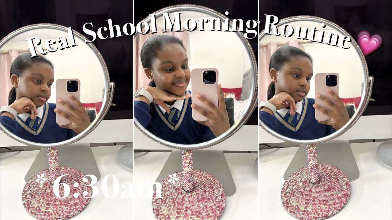 My Real 6 30am High School Morning Routine Grwm Youtube