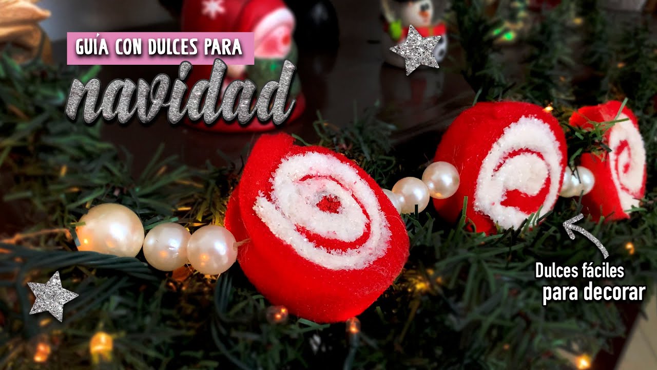 Caramelos Para árbol De Navidad Decoración Navideña Con Dulces