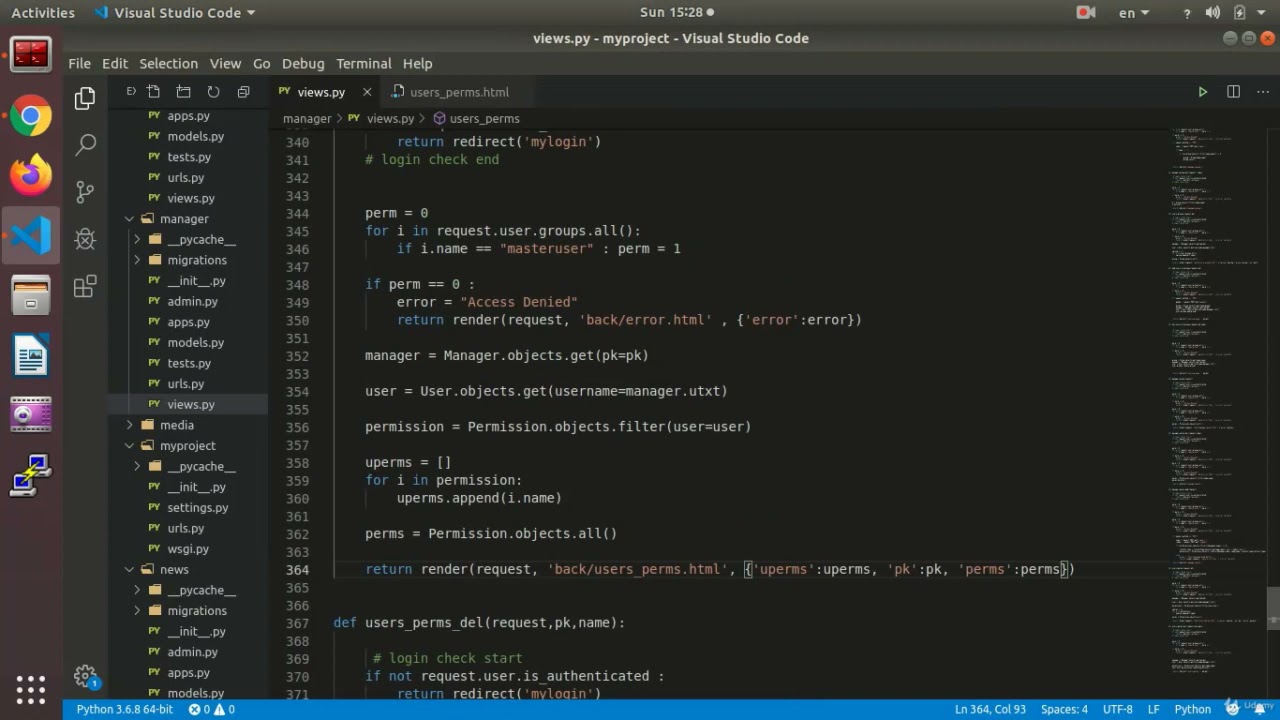 Add User S Permission Python And Django Youtube