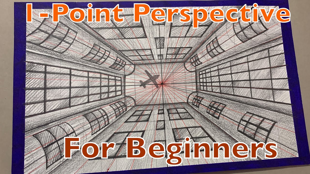 One Point Perspective For Beginners Tutorial Nid Nift Nata Bfa