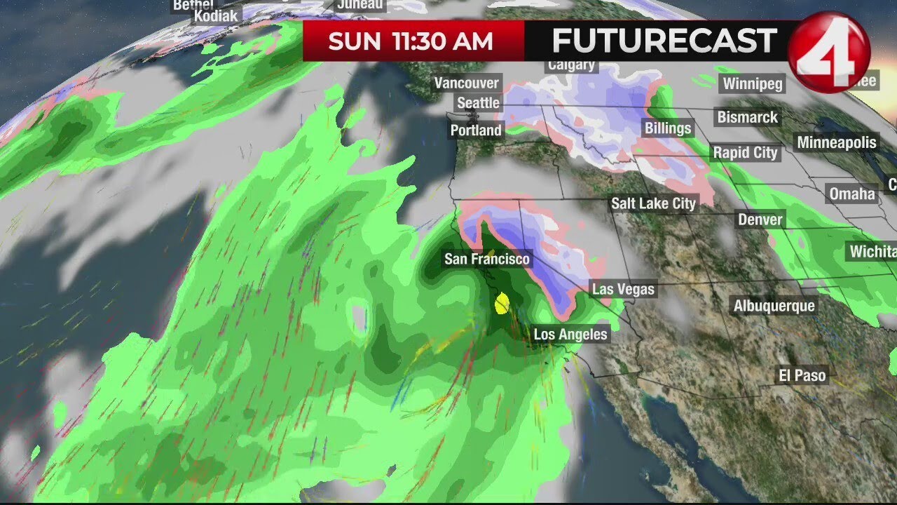 Bay Area Storm Forecast Youtube