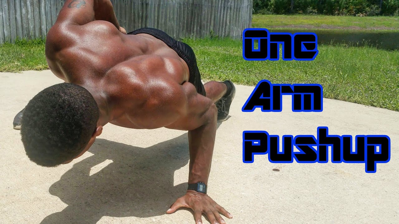 How To One Arm Pushup Tutorial Progressions Youtube