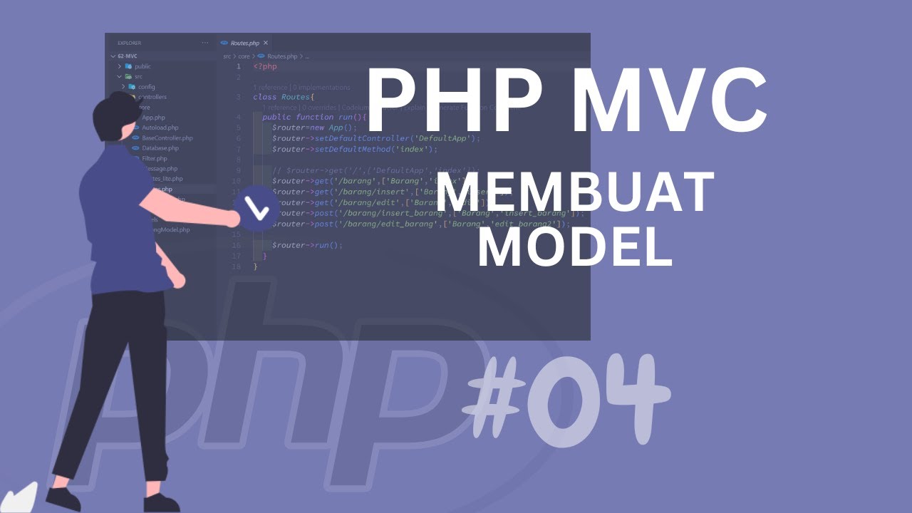 04 Php Mvc Tutorial Create Model Youtube