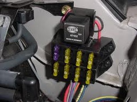 Automotive Wiring Installing An Auxiliary Fuse Block Creating More